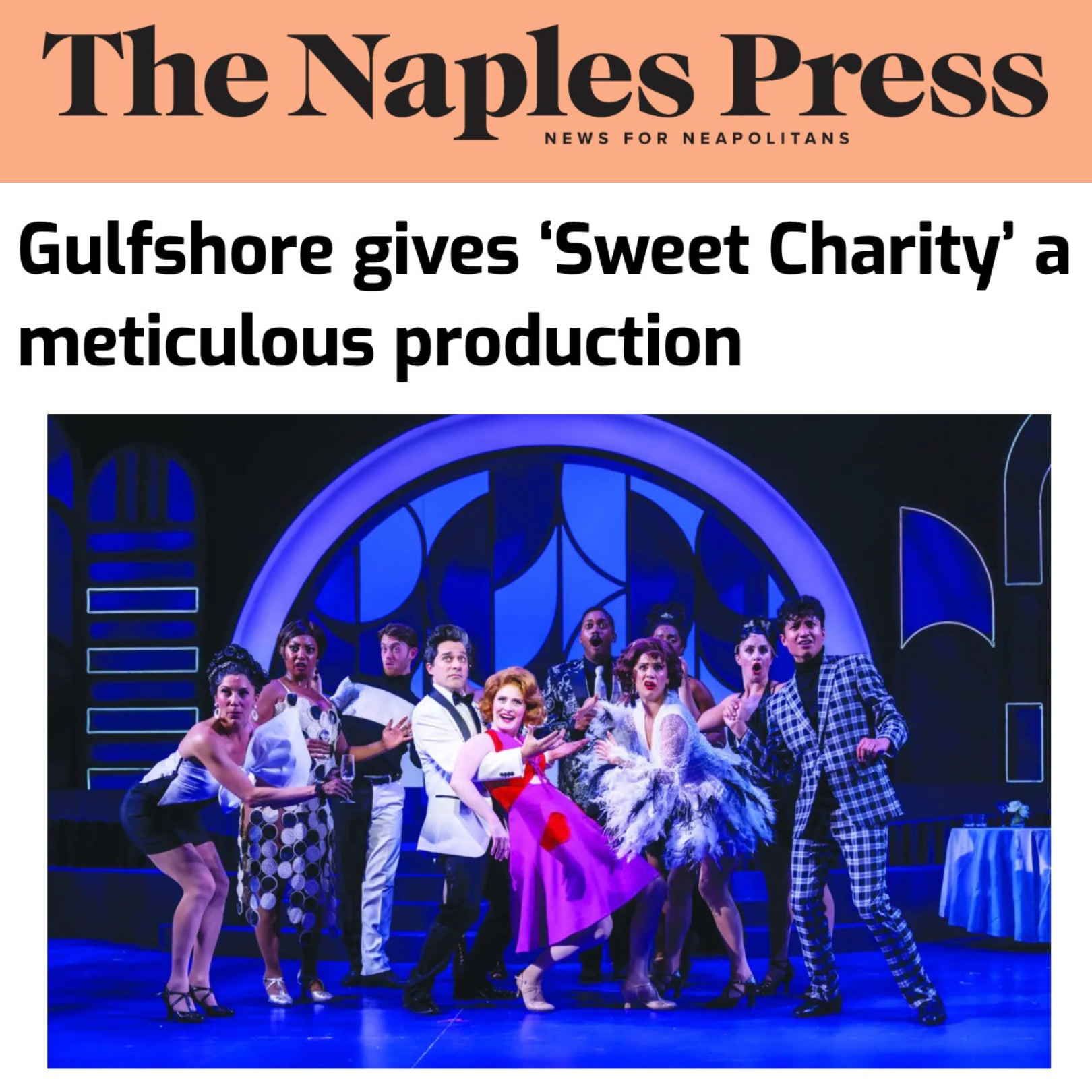 The Naples Press: Gulfshore gives ‘Sweet Charity’ a meticulous ...
